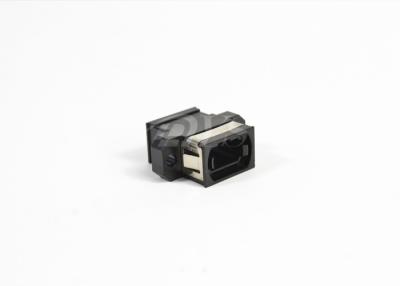中国 黒い MPO の繊維光学のアダプターの低い挿入の損失、Hign の反射 Losss 販売のため