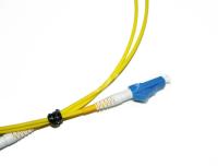 China LC - LC Fiber Optic Patch Cord Singlemode Simplex for sale