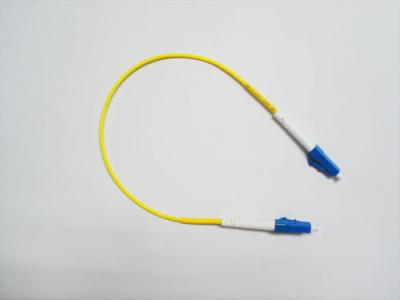 Cina LC - cavo di toppa di fibra ottica basso monomodale di perdita di inserzione di LC Smplex in vendita