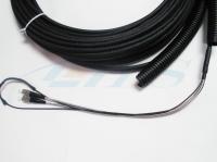 China Black Optical Fiber Patch Cable Multi-mode For LC / SC All Type Connector for sale