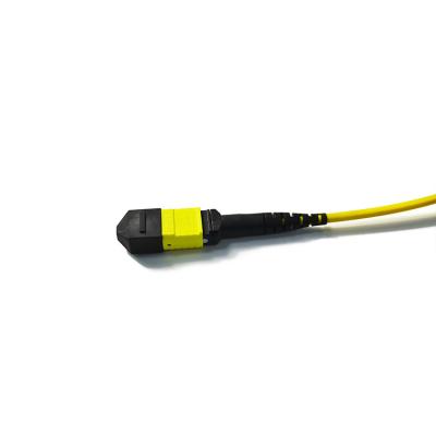 China MTP - equipo de fibra óptica del cordón de remiendo del interfaz 9/125 de la base MPO/MTP del LC 24 en venta