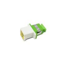 China Low Insertion Loss SC/APC Shutter Cassette Fiber Optic Adapter for sale