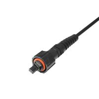 China Low Return Loss Fiber Optic Connector OM3 MTP / MPO Loopback 100% 3D Testing for sale