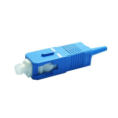 China Conectores de fibra ótica do SC/UPC do alojamento, conectores da fibra do único modo duráveis à venda
