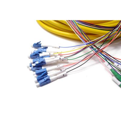Cina Una distribuzione di 12 fibre scoppia LC/APC al simplex del cavo preterminated LC/UPC per le reti di Access in vendita