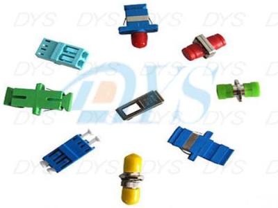 Cina Cavo di toppa di fibra ottica del metallo di plastica del centro di 1/2, adattatore verde del cavo a fibre ottiche in vendita