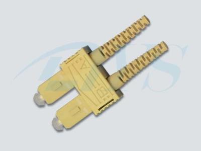 Cina Connettori di fibra ottica di multi modo duplex dello Sc, alto connettore a fibra ottica stabile in vendita
