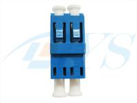 China LC Duplex Fiber Optic Adapter Singlemode / Multimode For CATV Or Telecom Network for sale
