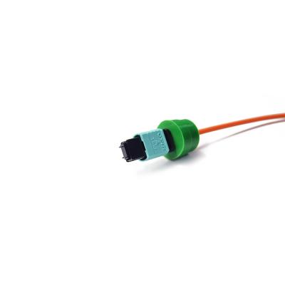 China 12 perda de inserção personalizada do comprimento do cabo de remendo da fibra ótica dos núcleos MPO/MTP baixa à venda