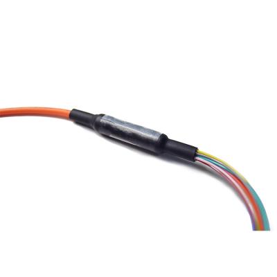 China 12 perda de inserção personalizada do comprimento do cabo de remendo da fibra ótica dos núcleos MPO/MTP baixa à venda