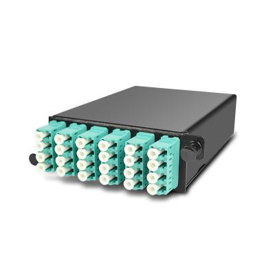 Cina Materiale ad alta densità a fibra ottica dell'acciaio del supporto di scaffale di 96 del porto MPO/MTP quadri d'interconnessione in vendita