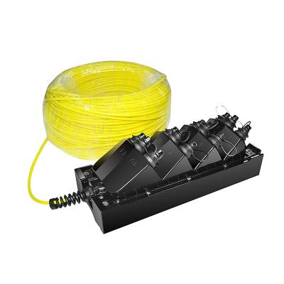 Cina Recinzione terminale ottica delle Assemblee di cavo a fibre ottiche del connettore di H MiniSC FTTX in vendita