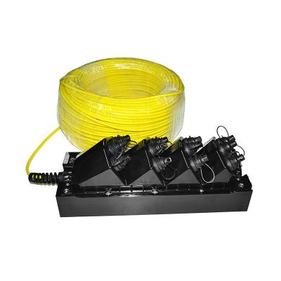 Cina Recinzione terminale ottica delle Assemblee di cavo a fibre ottiche del connettore di H MiniSC FTTX in vendita