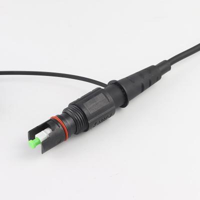 Cina MINI cavo di Ethernet a fibra ottica dello Sc MPO del IP LC, perdita di inserzione a fibra ottica del cavo di toppa 0.25dB in vendita