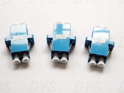 Cina Blu a fibra ottica del duplex dell'attenuatore di LC 10dB con il PC/lucidatura APC/di UPC in vendita