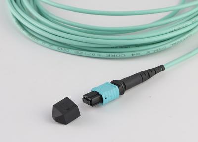 中国 40G 12繊維OM3 Mtp繊維パッチ盤MPOのコネクターPatchcord 販売のため