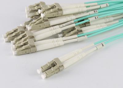 中国 40G 12繊維OM3 Mtp繊維パッチ盤MPOのコネクターPatchcord 販売のため