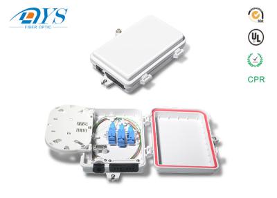 中国 屋外6つの中心/屋内FTTH-015繊維光学の端子箱の屋外の壁の台紙6 SC単信FTTHの末端の繊維光学のdistr 販売のため