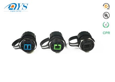 中国 FTTAの屋外の繊維光学のアダプターSCの単信アダプター防水IP67 SC （LC、MPO） Hoptic MPO ODVA小型SCのアダプター 販売のため