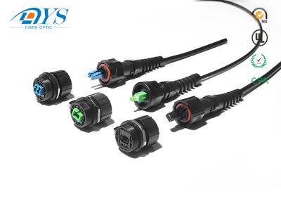 Cina IP68 FTTX impermeabilizzano il cavo a fibra ottica all'aperto della toppa delle Assemblee di cavo a fibre ottiche dello Sc LC MPO del connettore ODVA in vendita