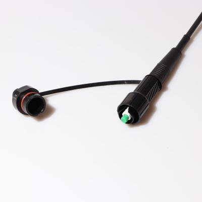 Cina Cavo di toppa a fibra ottica all'aperto dell'Assemblea di cavo armato dello Sc APC del IP FTTA FTTH Hoptic per il cavo di toppa all'aperto di ZTE Huawei in vendita