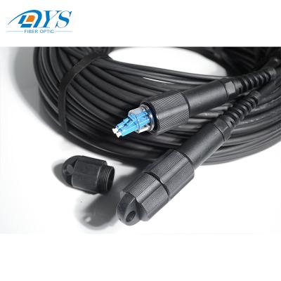 Cina 2 cavo di toppa a fibra ottica all'aperto del CENTRO BBU RRU PDLC ODLC per l'assemblaggio cavi all'aperto ODVA/di CPRI PDLC in vendita