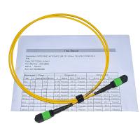 China 8f 12f 24f Singlemode Multimode MPO/MTP To LC MPO Breakout Cable for sale