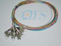 China ST / PC Optic Fiber Connectors 12 Cores Cable Singlemode For Telecom Network for sale