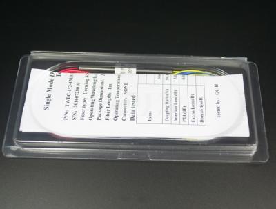 Cina rapporto di scissione a fibra ottica 1x2 progettazione di fusione del separatore di fibra ottica di 50/50 FBT singola in vendita