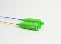 China 1×2 PLC APC Optical Fiber Splitter High Stability And High Reliability for sale