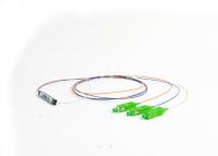 China 1×2 PLC APC Optical Fiber Splitter High Stability And High Reliability for sale