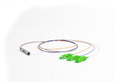 China 1×2 estabilidad del divisor de fibra óptica del PLC APC alta y alta confiabilidad en venta