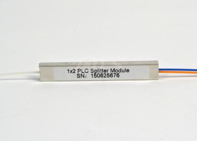 Cina Tipo inossidabile monomodale del tubo del separatore di fibra ottica dello SpA di SC/APC 1x2 Connectorized in vendita