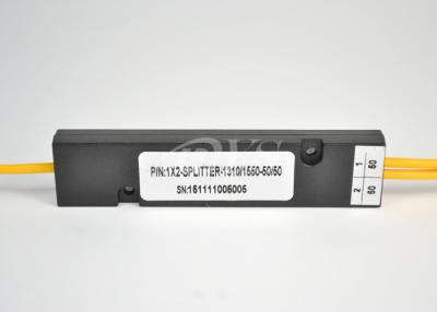Cina separatore di fibra ottica LC di 2 x di 1 SpA/connettore di UPC, ampia lunghezza d'onda di operazione in vendita