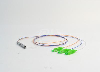 Китай Splitter волоконной оптики 1 x 2 PLC с разъемом SC/APC, CATV соединяет продается
