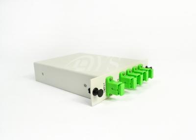 Китай LGX 1260~1650nm, тип кассеты Splitter волокна PLC 1*4 ptical продается