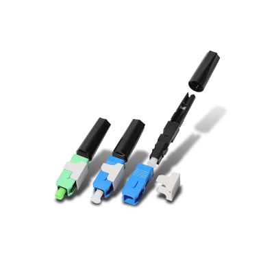 Cina I connettori di fibra ottica dell'Assemblea del giacimento dello Sc, SC/APC verde digiunano connettore in vendita