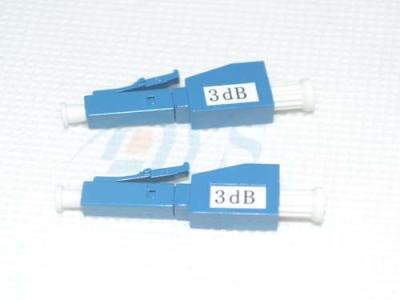 Cina Tipo a fibra ottica blu della spina dell'attenuatore di 3db LC/UPC per i sistemi a fibra ottica sopraffatti in vendita