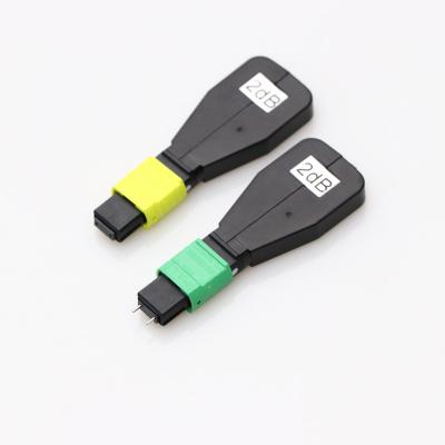 China 12 kernmpo APC 1 de Vezel Optische Demper van 3 5 7 9 10 15 20 25 30dB Ftth Te koop