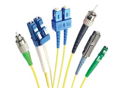 China Kiezen Gele LSZH SM MM. van LC/UPC Cabo Koord van het de Kabelflard van de Kernvezel het Optische uit Te koop