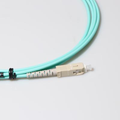 Cina Cavo di toppa della fibra ottica di simplex 2m di SC-ST OM3 in vendita
