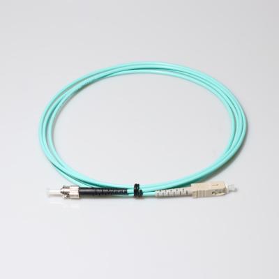 Cina Cavo di toppa della fibra ottica di simplex 2m di SC-ST OM3 in vendita