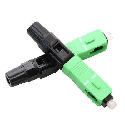 China Conector rápido rápido do conector SC/APC da fibra ótica do SC de FTTH ESC250D à venda