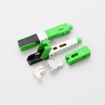 China Conector rápido rápido do conector SC/APC da fibra ótica do SC de FTTH ESC250D à venda