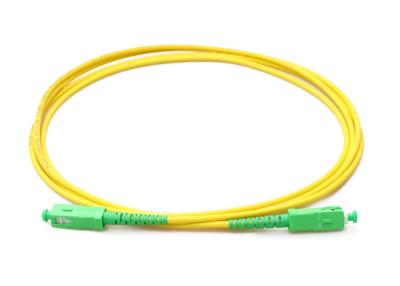 Cina Cavo di toppa a fibra ottica dello Sc APC per la telecomunicazione in vendita