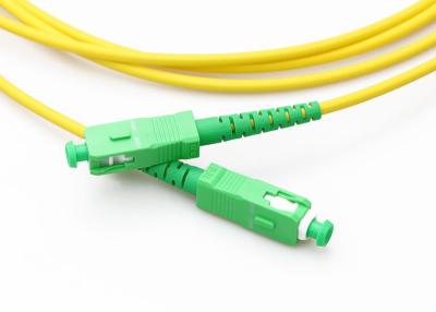 Cina Cavo di toppa a fibra ottica dello Sc APC per la telecomunicazione in vendita