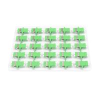China Singlemode Duplex LC APC Optical Fiber Cable Adapter for sale