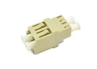 China Low Profile Type LC Duplex Fiber Optic Adapter For FTTB for sale