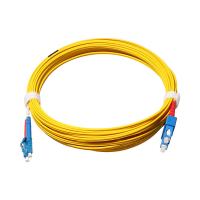 China Single Mode SC UPC To LC UPC Connector Patch Cord for sale
