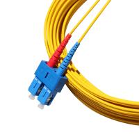 China Single Mode SC UPC To LC UPC Connector Patch Cord for sale